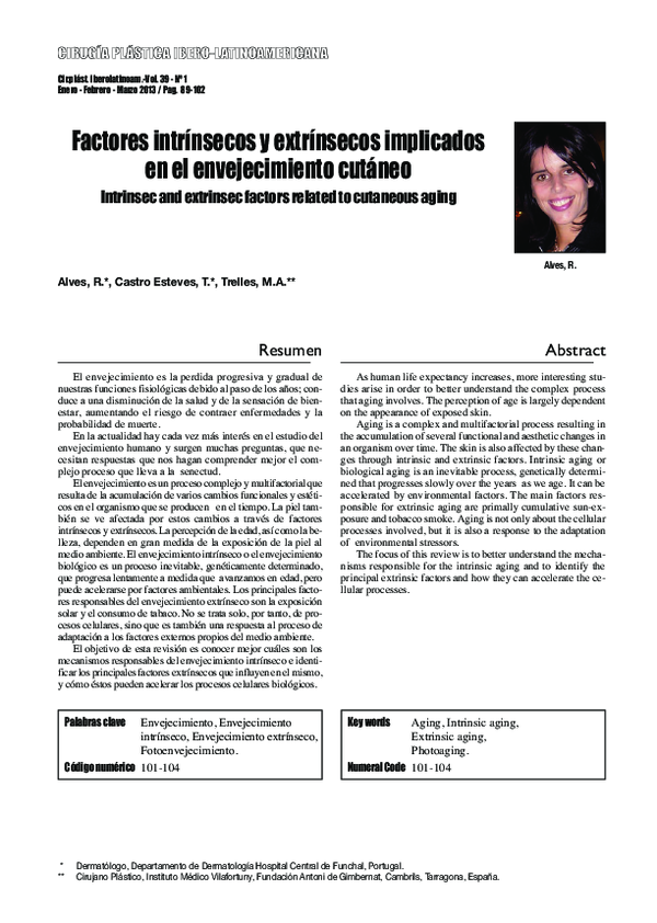 (PDF) Factores intrínsecos y extrínsecos implicados en el ...