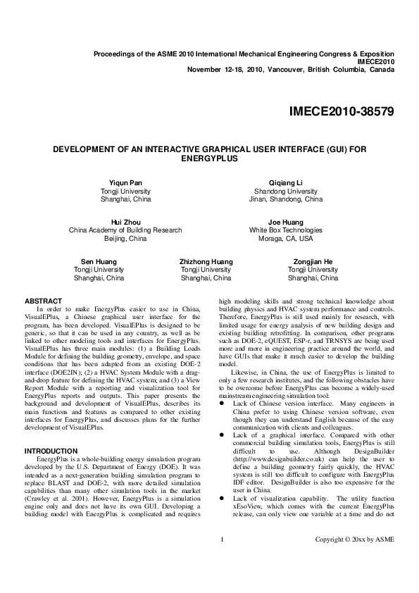 (PDF) Development of an interactive graphical user interface for ...