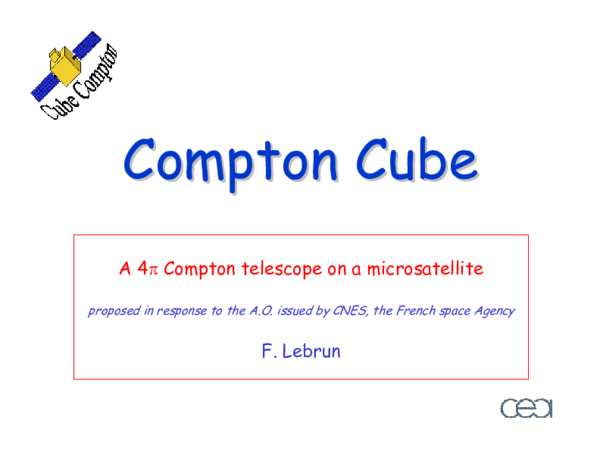 (PDF) The Compton Cube