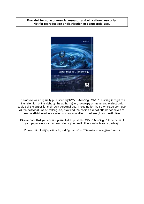 (PDF) Enhancing bio-P removal by phosphate recovery from anaerobic ...