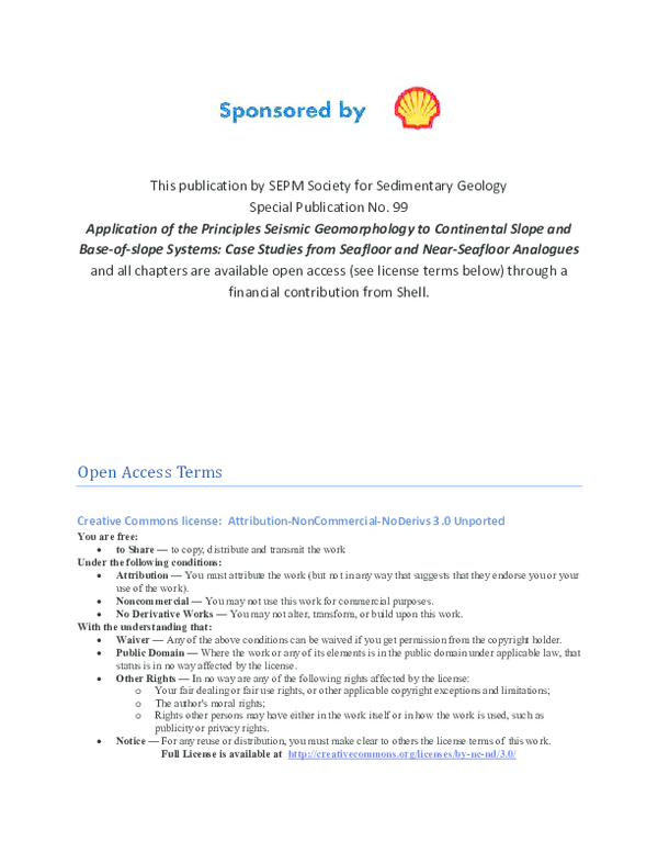 (PDF) Seismic Stratigraphy of a Shelf-Edge Delta and Linked Submarine ...