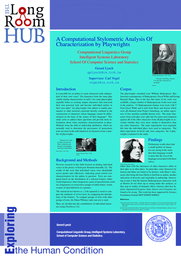 (PDF) A computational stylometric analysis of characterization by ...