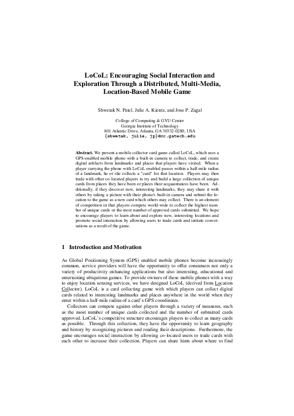 (PDF) Butter It! - A collocated game | steven teng - Academia.edu