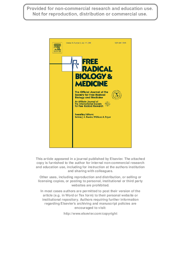 Pdf Free Radicals Generated During Oxidation Of Green Tea Polyphenols Electron Paramagnetic
