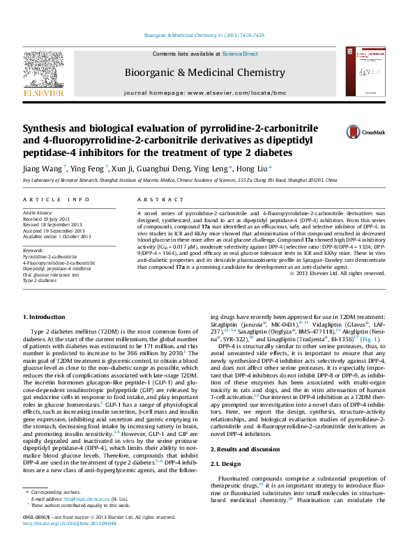 (PDF) Synthesis and biological evaluation of pyrrole-2-carboxamide derivatives: oroidin analogues
