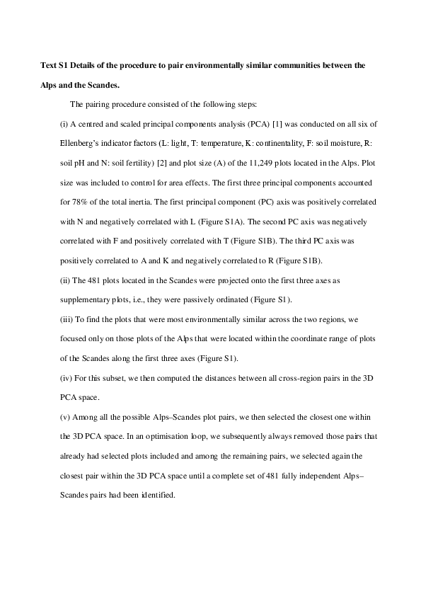 (PDF) Cross-Scale Analysis of the Region Effect on Vascular Plant ...