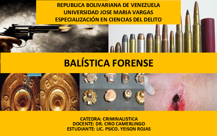 (PDF) BALÍSTICA FORENSE