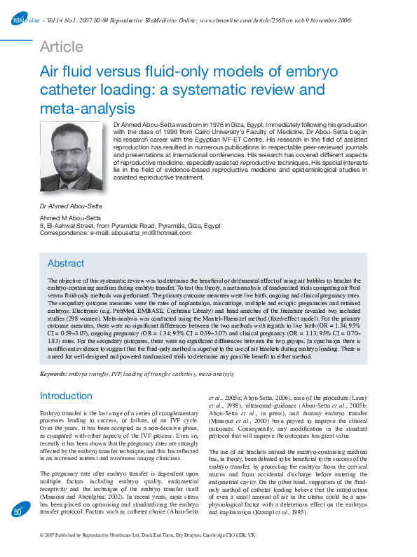 (PDF) Air fluid versus fluid-only models of embryo catheter loading: a ...