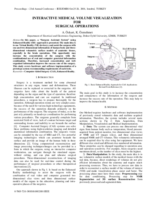 (PDF) Interactive medical volume visualization for surgical operations