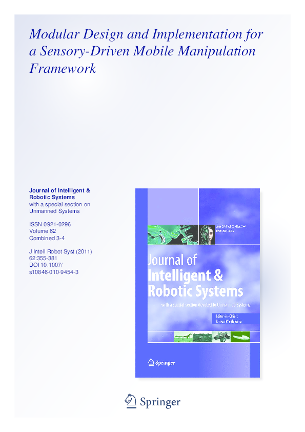 (PDF) Modular Design and Implementation for a Sensory-Driven Mobile Manipulation Framework
