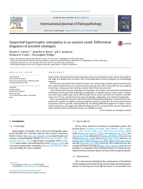 Hypertrophic osteopathy associated with renal pelvis transitional cell