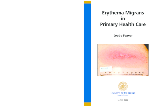 (PDF) Clinical Outcome of Erythema Migrans After Treatment with ...