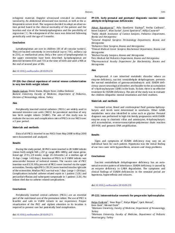 (PDF) PP-222. Intraventricular reservoir for progressive hydrocephalus