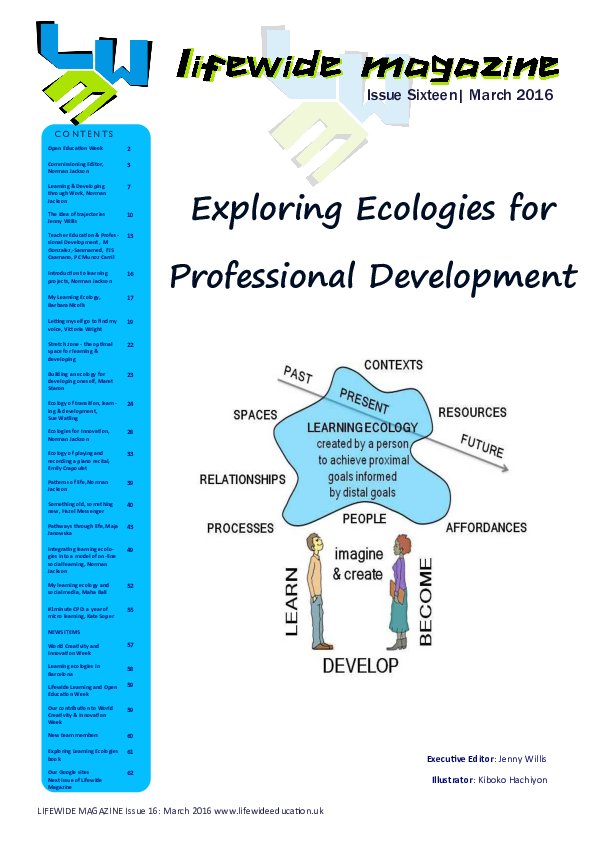 (PDF) Learning Ecologies for Professional Growth
