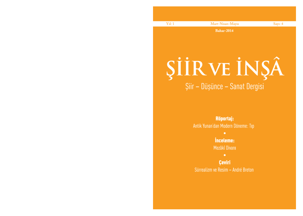 2014, Paros’lu Arkhilokhos'tan (MÖ ca. 700-640) Parçalar [Some ...