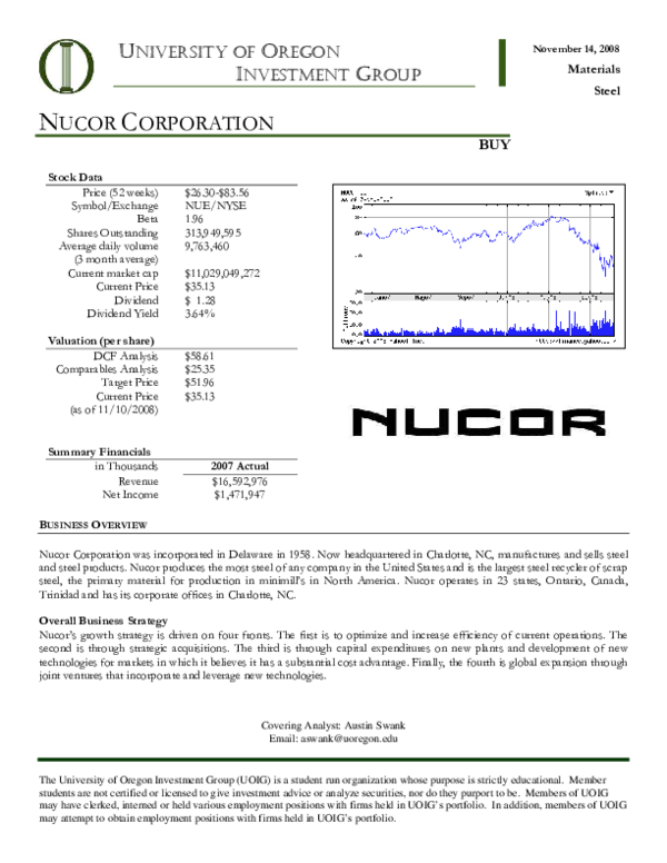 (PDF) Nucor