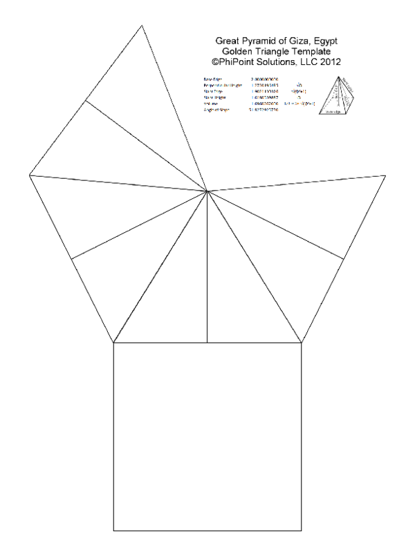 (PDF) Great pyramid golden triangle template