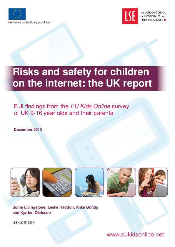 (PDF) Risks and safety on the internet: the perspective of European ...