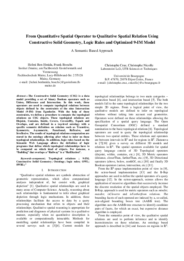 (PDF) From quantitative spatial operator to qualitative spatial ...