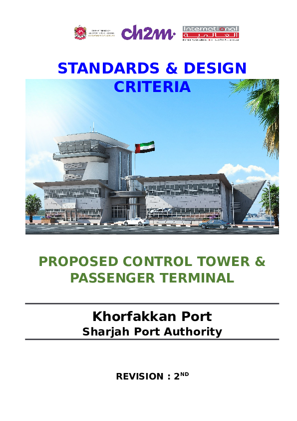 (DOC) STANDARDS & DESIGN CRITERIA PROPOSED CONTROL TOWER & PASSENGER ...
