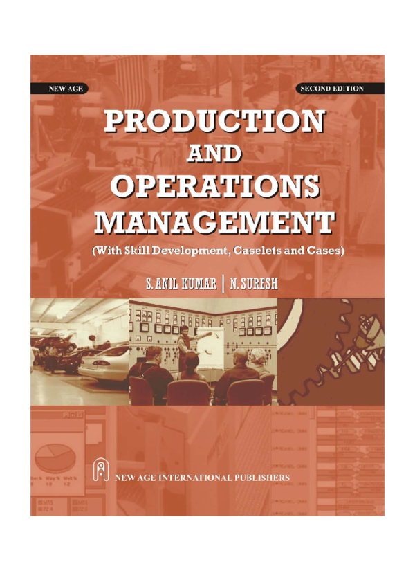 (PDF) Production and Operations Management