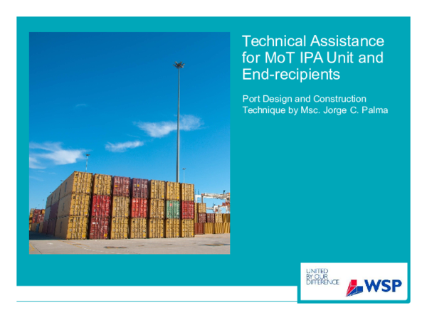 (PPT) Port Design and Construction