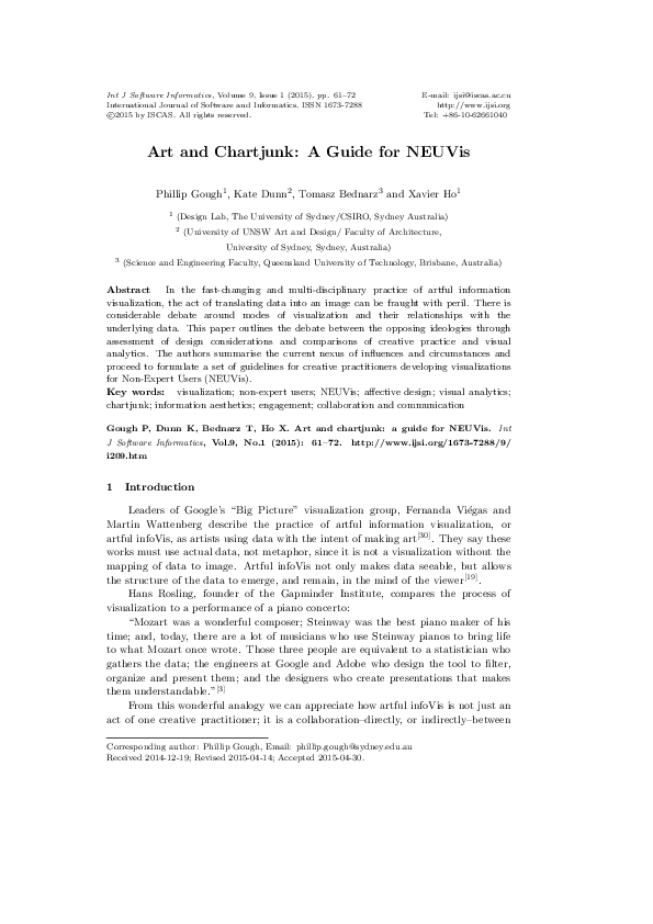 (PDF) Art and Chartjunk