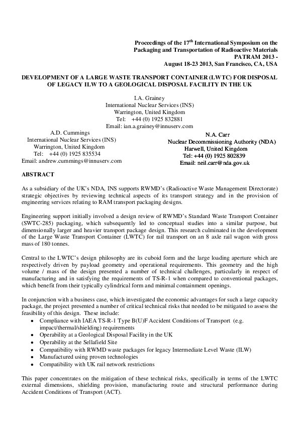 (PDF) Proceedings of the 17 th International Symposium on the Packaging ...