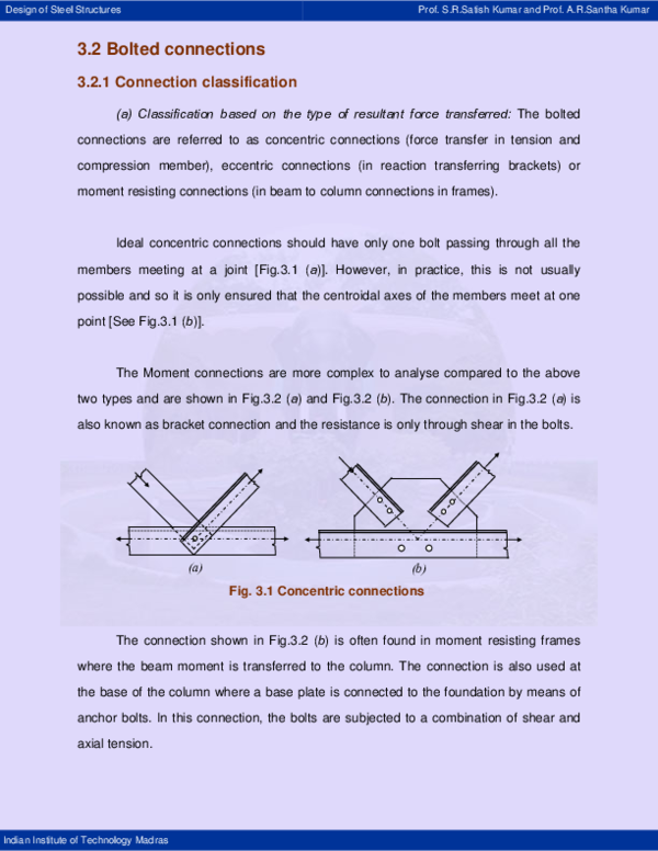 (PDF) Bolted connections