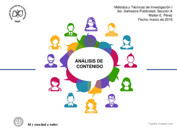 (PDF) ANÁLISIS DE CONTENIDO