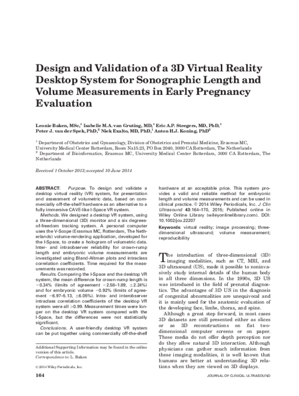 (PDF) Design and validation of a 3D virtual reality desktop system for ...