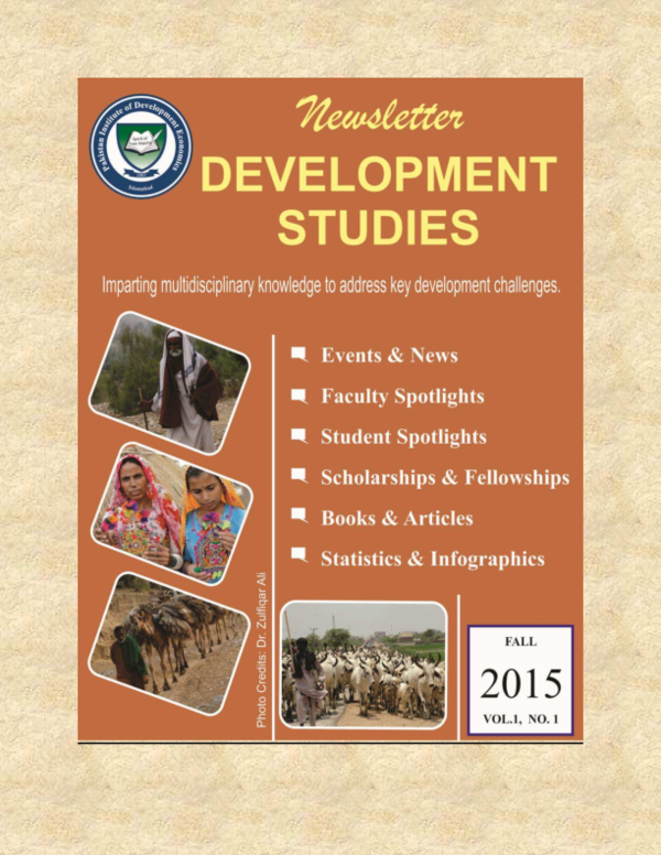 (PDF) Newsletter Development Studies 2015