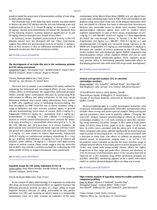 (PDF) The development of an Irwin-like test in the nonhuman primate for ...