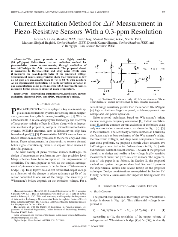(PDF) Current Excitation Method for $\Delta{R}$ Measurement in Piezo ...