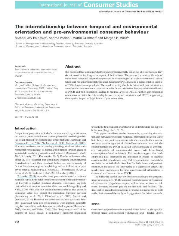 (PDF) The interrelationship between temporal and environmental ...