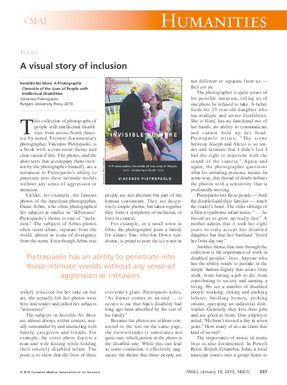 (PDF) A visual story of inclusion