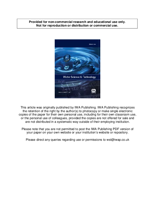 (PDF) Urban drainage system planning and design – challenges with ...