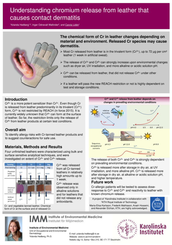 (PDF) Understanding chromium release from leather that causes contact ...