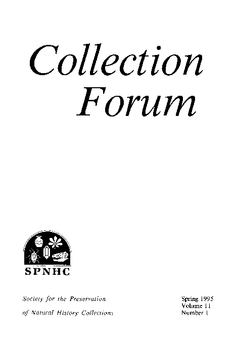 (PDF) National Museum of Wales Specimen Condition Survey Form for ...