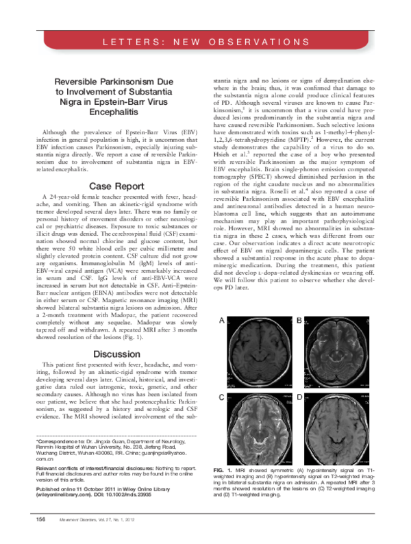 (PDF) The new Bradykinesia Akinesia Incoordination (BRAIN) test ...