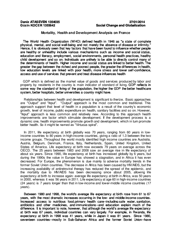 HEALTH SYSTEM IN FRANCE GP YEARS 2