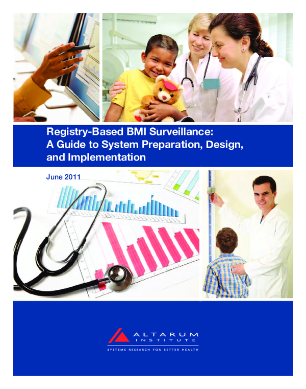 (PDF) Registry-Based BMI Surveillance: A Guide to System Preparation ...