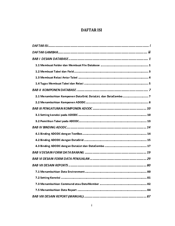 Pdf Modul Visual Basic Ii Adodc