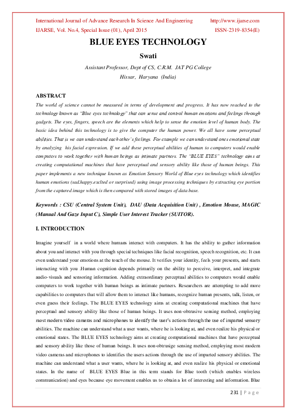 (PDF) Blue eyes