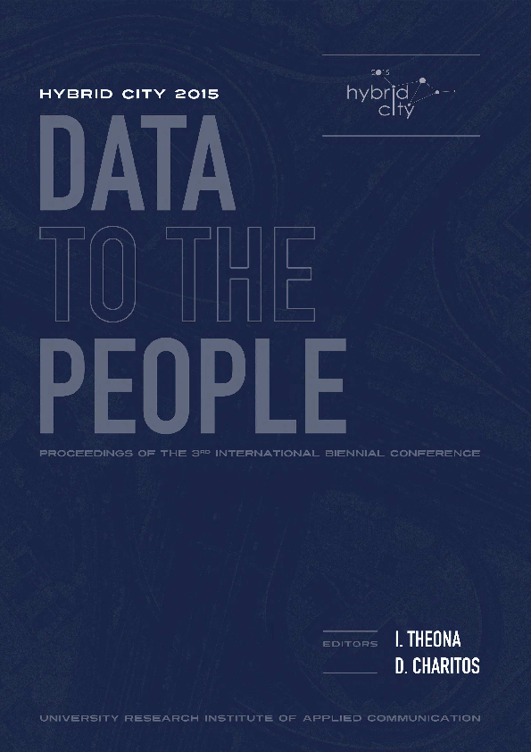 Citizen-Centered Design for Humane and Sociable Hybrid Cities