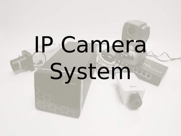 IP camera system