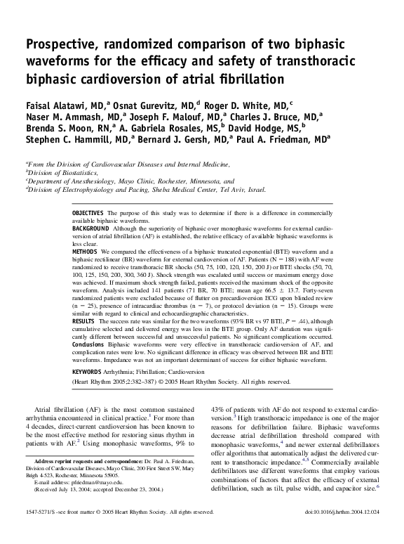 (PDF) Prospective, randomized comparison of two biphasic waveforms for ...