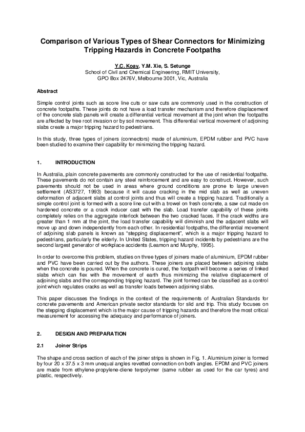 (PDF) Comparison of Various Types of Shear Connectors for Minimizing ...