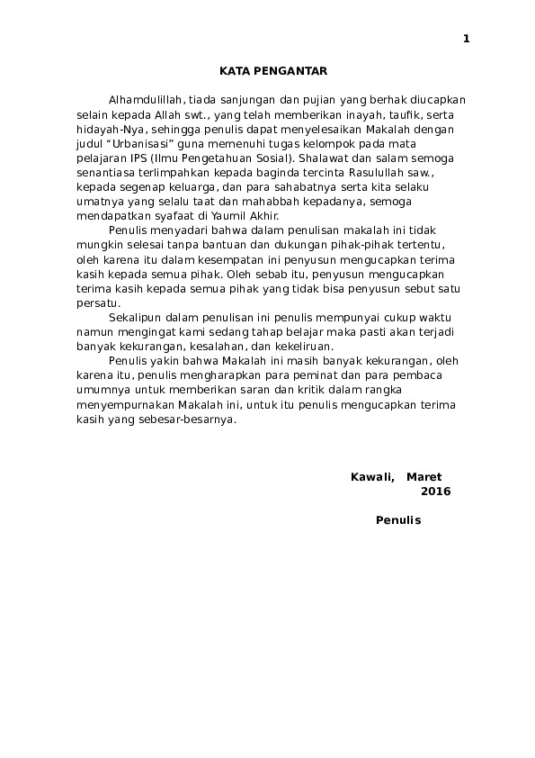 (DOC) MAKALAH LUSI 7C URBANISASI