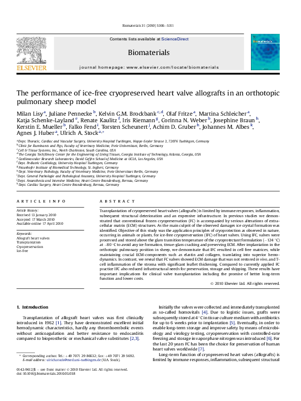 (PDF) The time has come to extend the expiration limit of cryopreserved ...